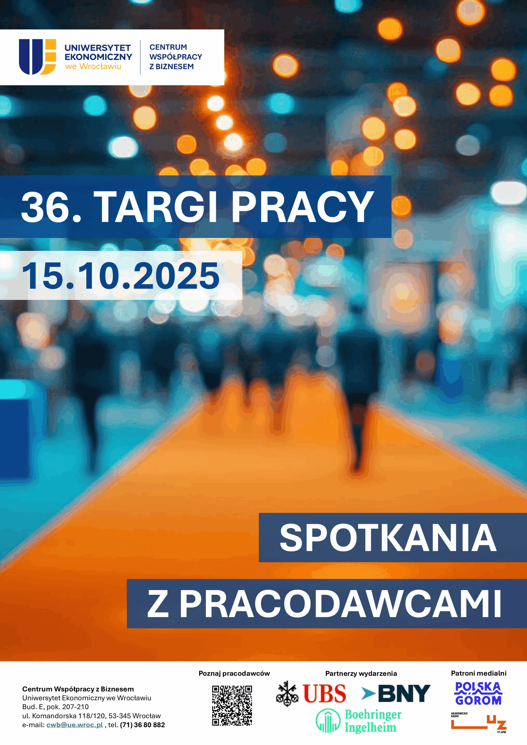 36. Targi Pracy UEW - Uniwersytet Ekonomiczny we Wrocławiu